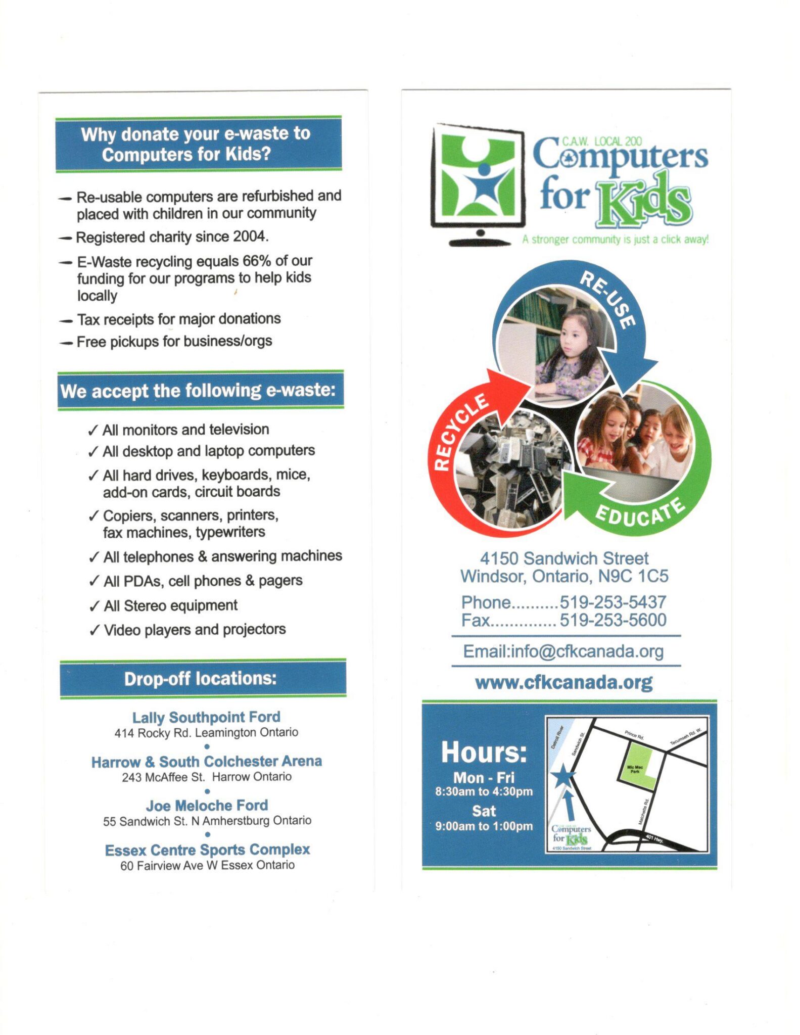 Earth Day proposal for April 19/26 Union meeting – Bring your E-Waste ...